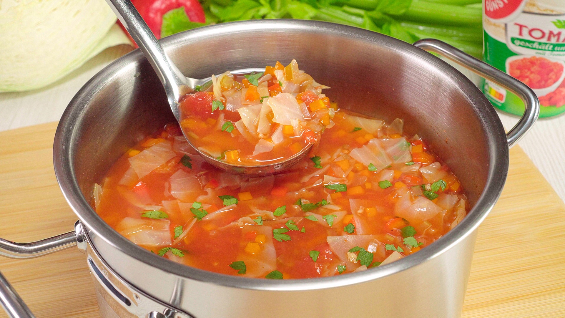 Овощной суп - пошаговый рецепт с фото и видео от Всегда Вкусно!